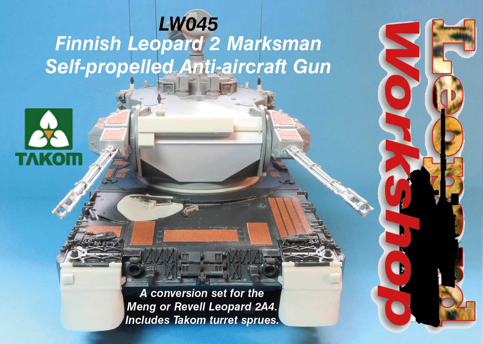 Leopard Workshop : LW045 - 1:35 scale Finnish Leopard 2 Marksman Self ...