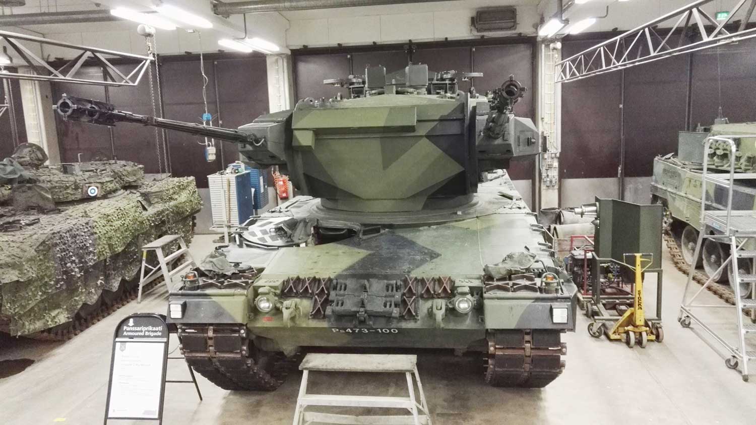 Leopard Workshop : LW045 - 1:35 scale Finnish Leopard 2 Marksman Self ...