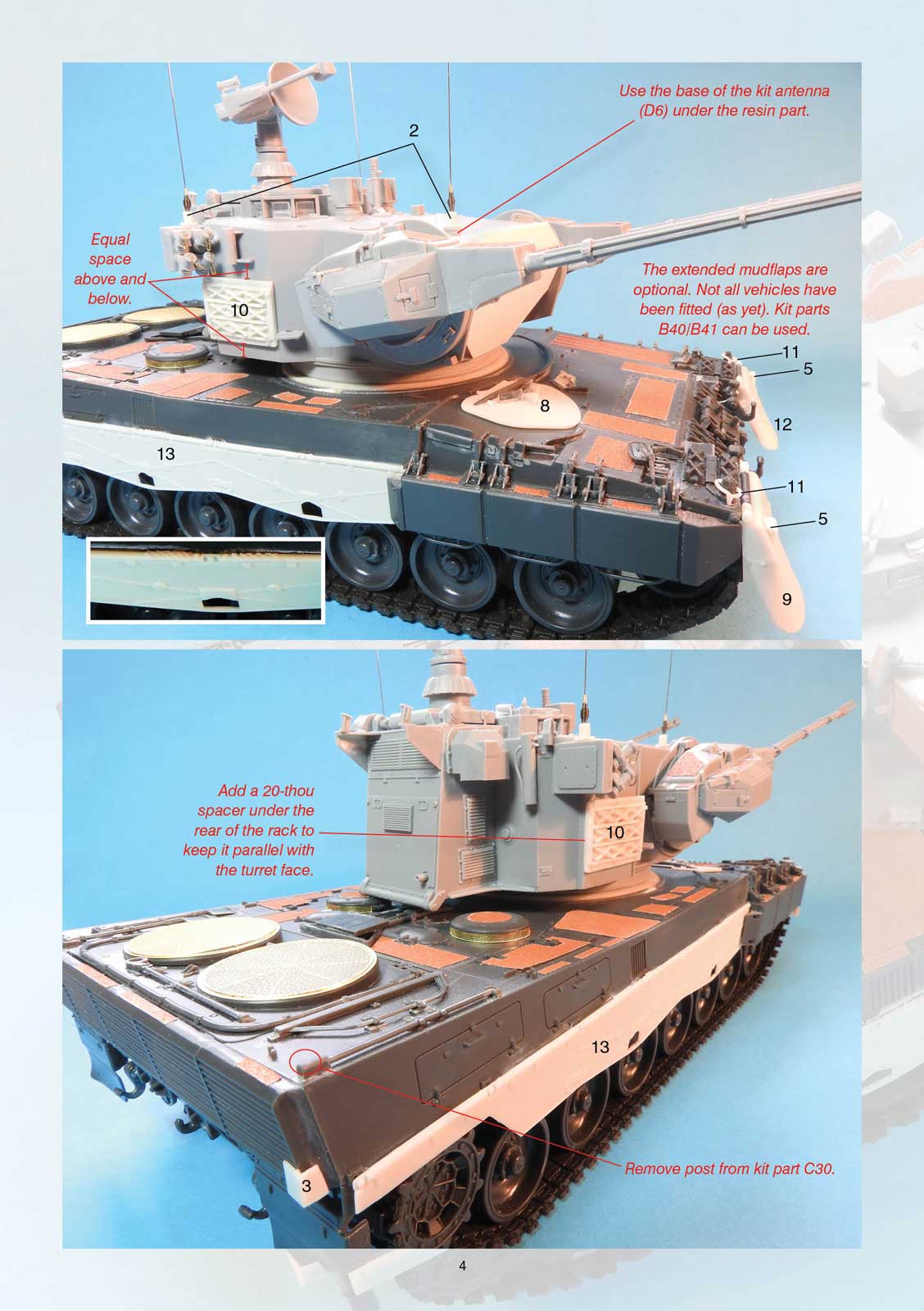 Leopard Workshop : LW045B - 1:35 scale Finnish Leopard 2 Marksman Self ...