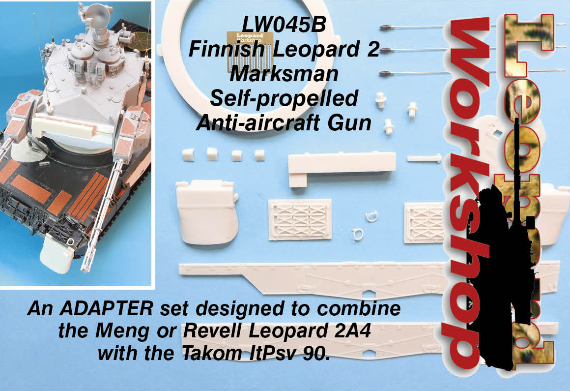 Leopard Workshop : LW045B - 1:35 scale Finnish Leopard 2 Marksman Self ...